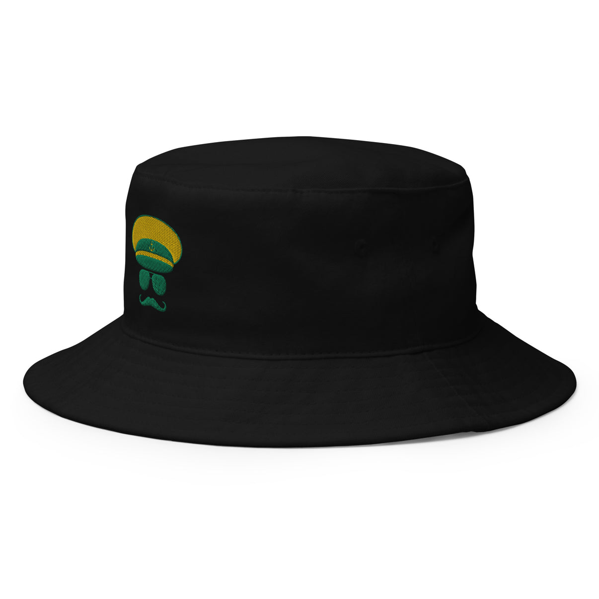 Captain's Crest Bucket Hat – HANKORAMA